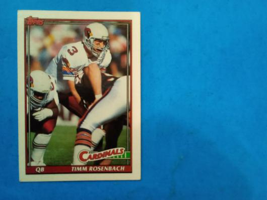 Timm Rosenbach | Ungraded | 1991 Topps