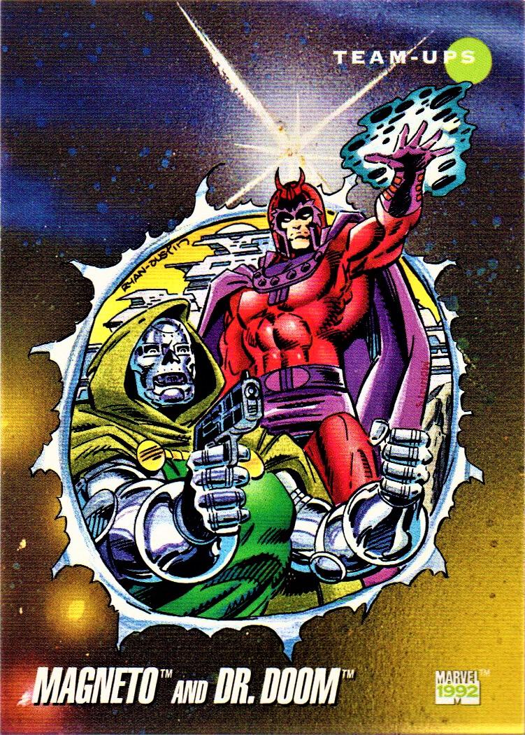 Magneto and Dr. Doom #78 Prices | Marvel 1992 Universe | Marvel Cards