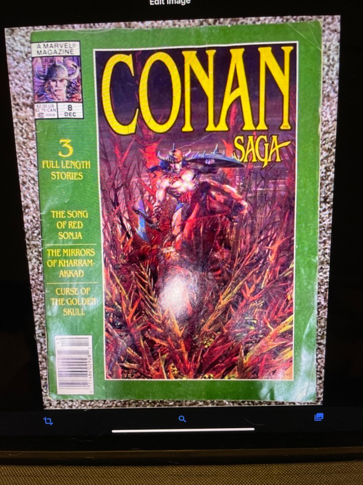 Conan Saga #8 (1987) Prices | Conan Series