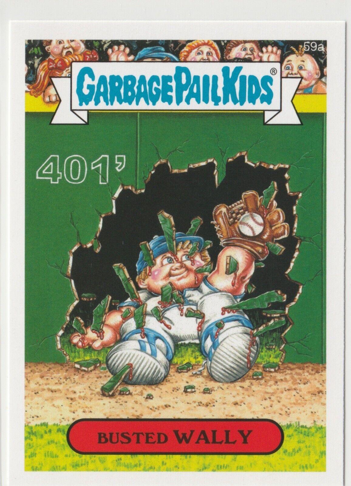 Busted WALLY #59a Prices | 2015 Garbage Pail Kids | GPK Cards