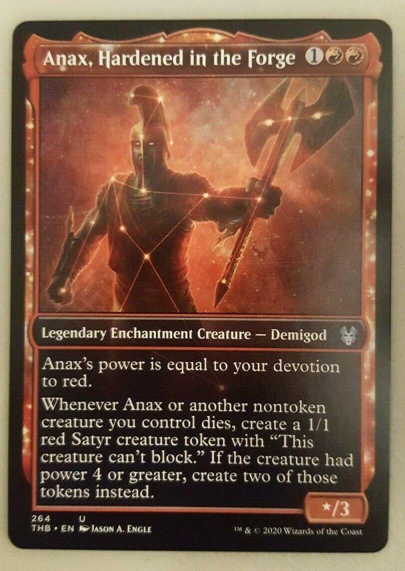 Anax, Hardened in the Forge [Showcase] Prices | Magic Theros Beyond ...