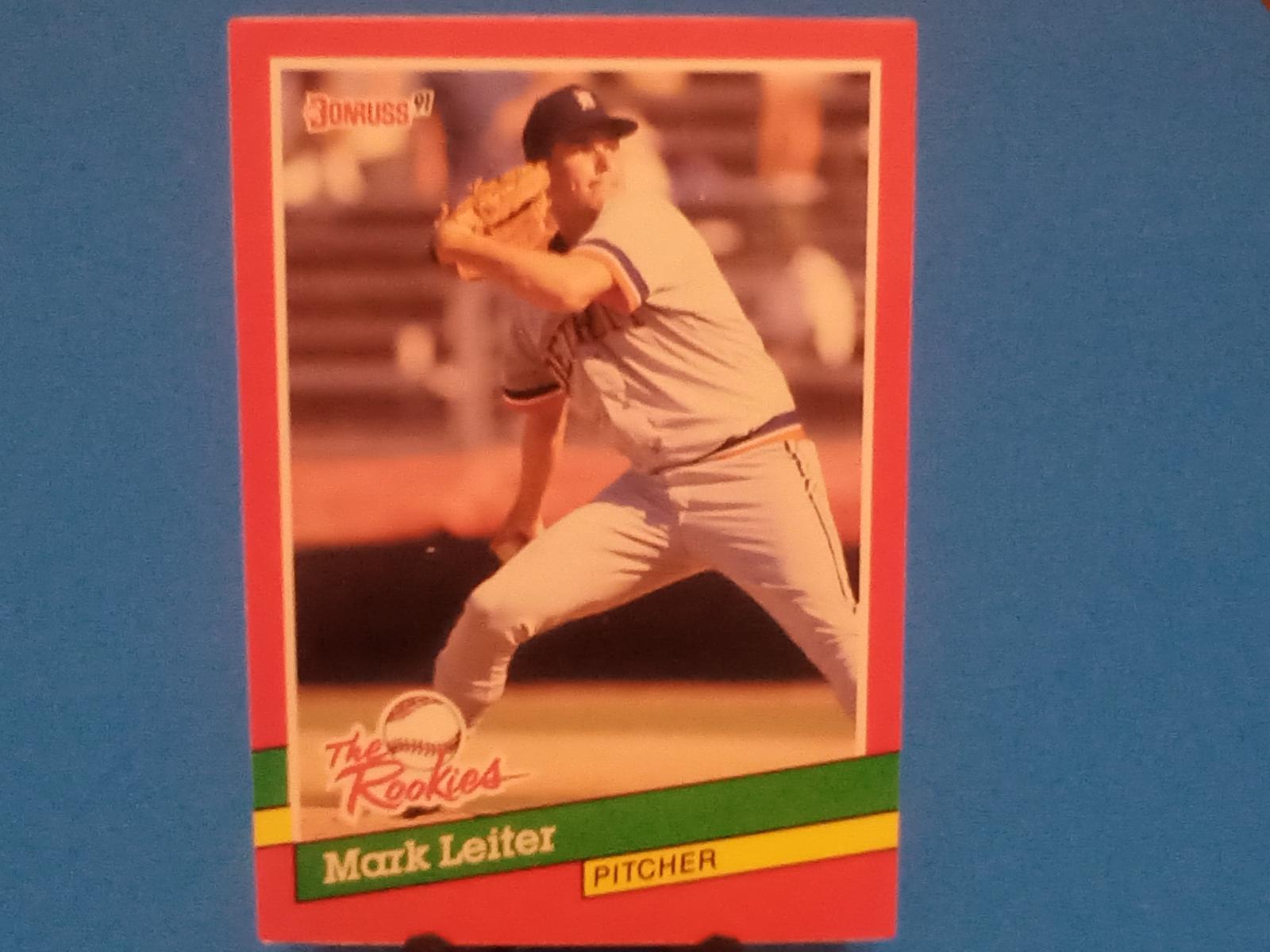 Mark Leiter | Ungraded | 1991 Donruss Rookies