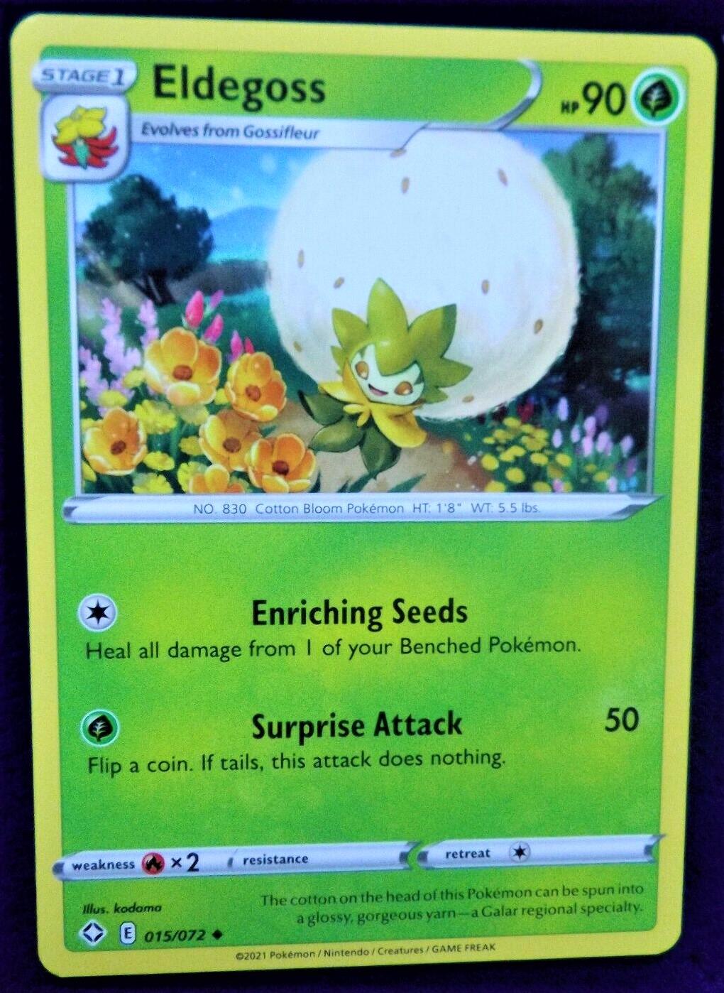 Eldegoss #15 Prices | Pokemon Shining Fates | Pokemon Cards