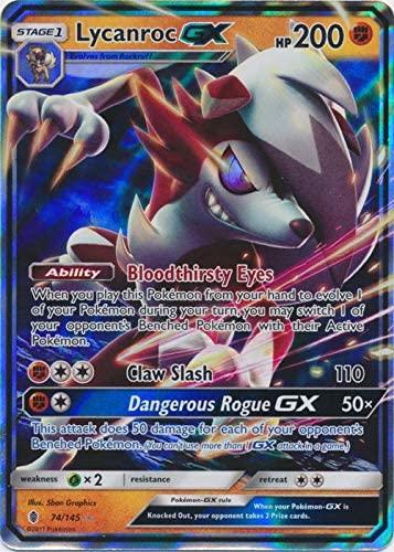 Lycanroc GX #74 Prices | Pokemon Guardians Rising | Pokemon Cards