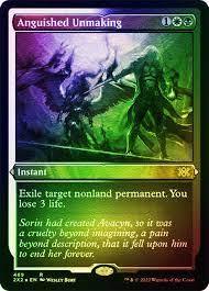 Anguished Unmaking [Foil Etched] Prices | Magic Double Masters 2022 ...