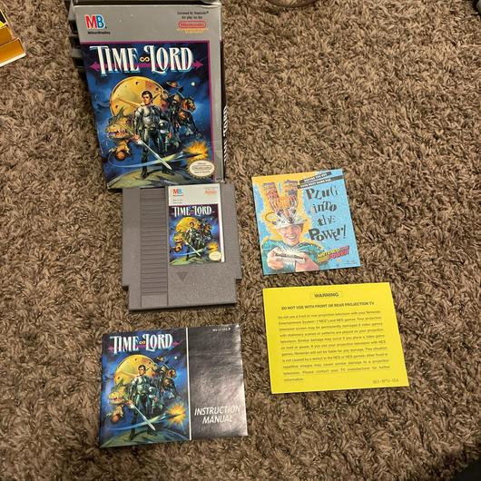Time Lord | Item, Box, and Manual | NES