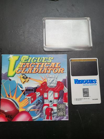 Veigues Tactical Gladiator | Item and Manual only | TurboGrafx-16