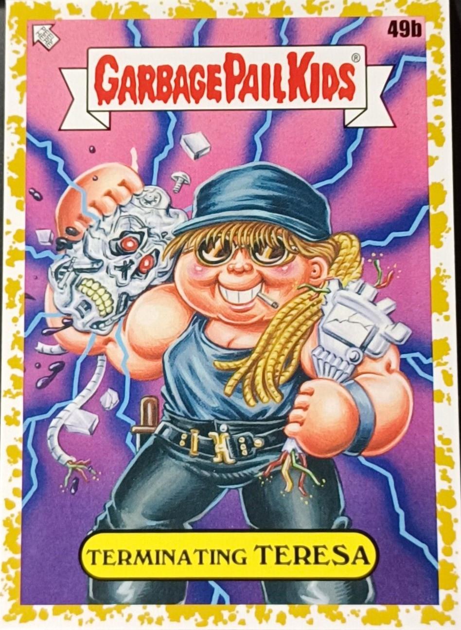 Terminating Teresa [Gold] #49b Prices | Garbage Pail Kids ...