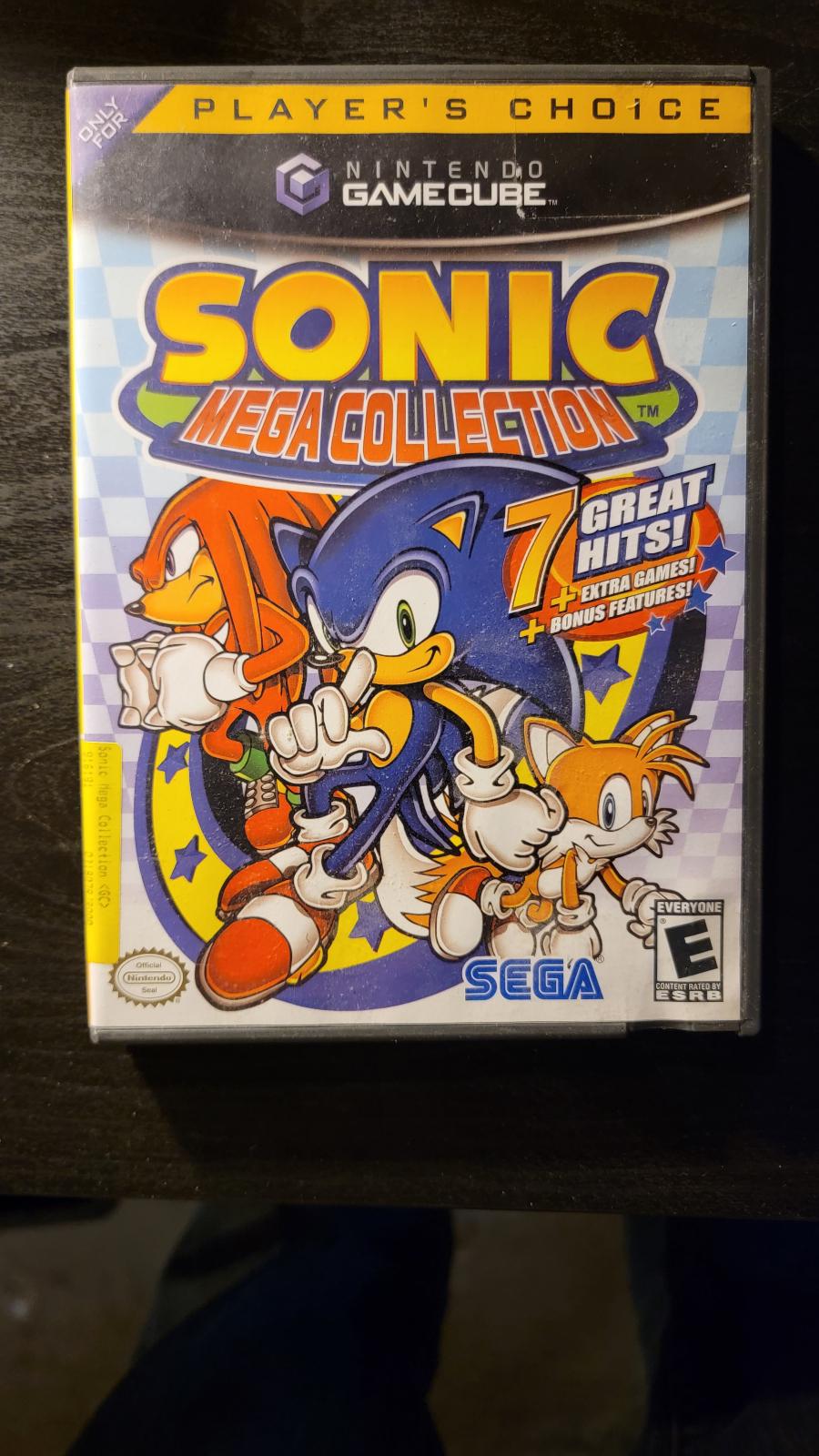 Sonic Mega Collection [Player's Choice] | Item, Box, and Manual | Gamecube