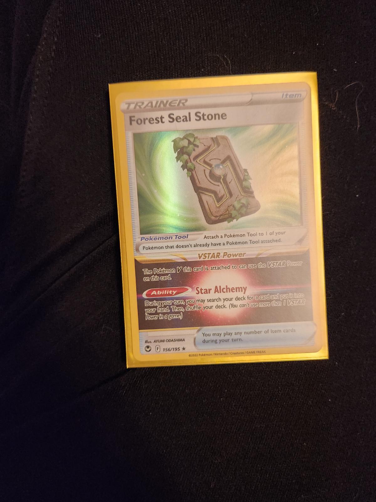 Forest Seal Stone | Ungraded | Pokemon Silver Tempest