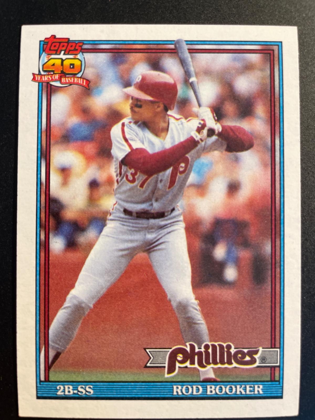 Rod Booker | Ungraded | 1991 Topps