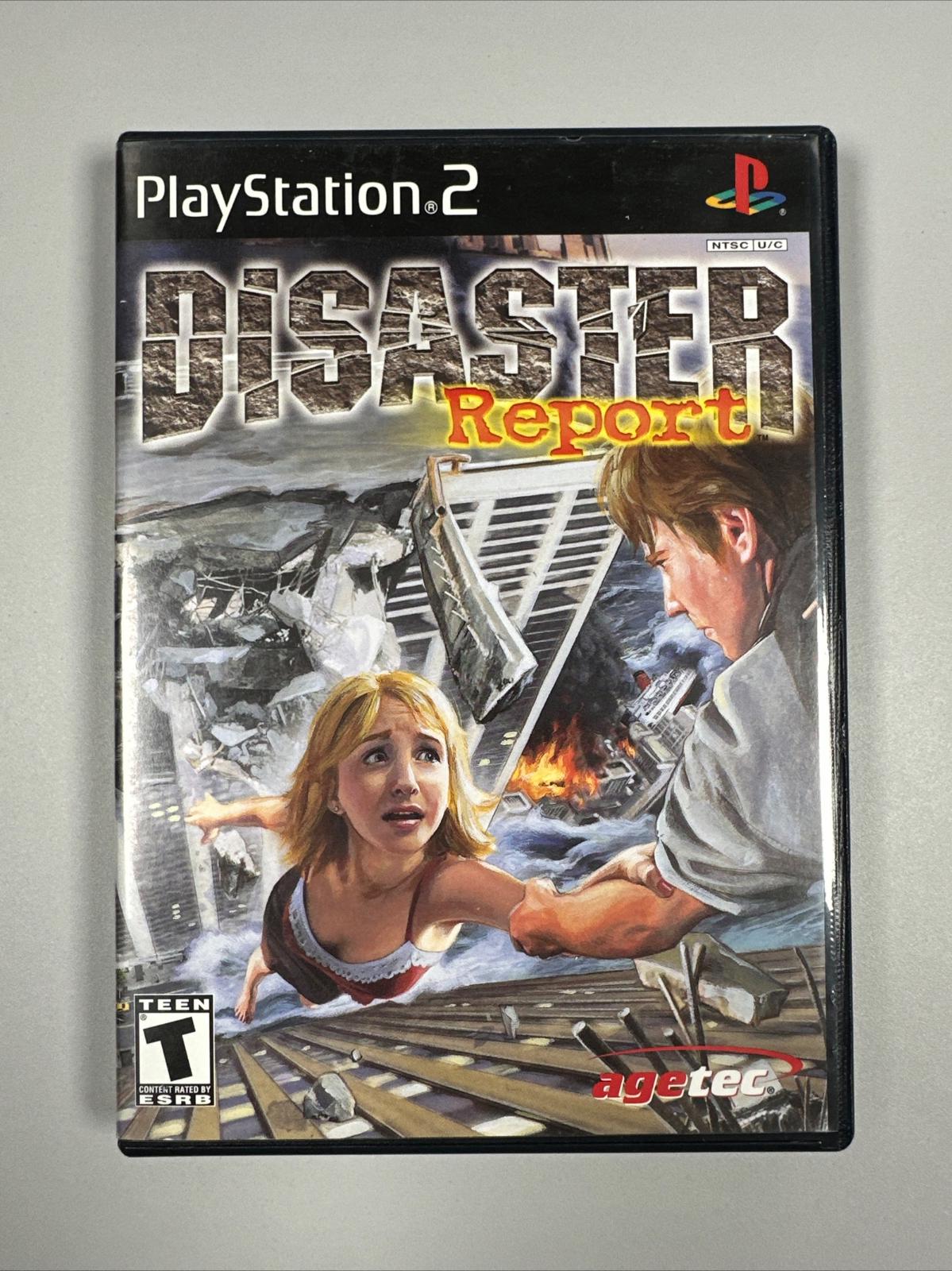 Disaster Report | Item, Box, and Manual | Playstation 2