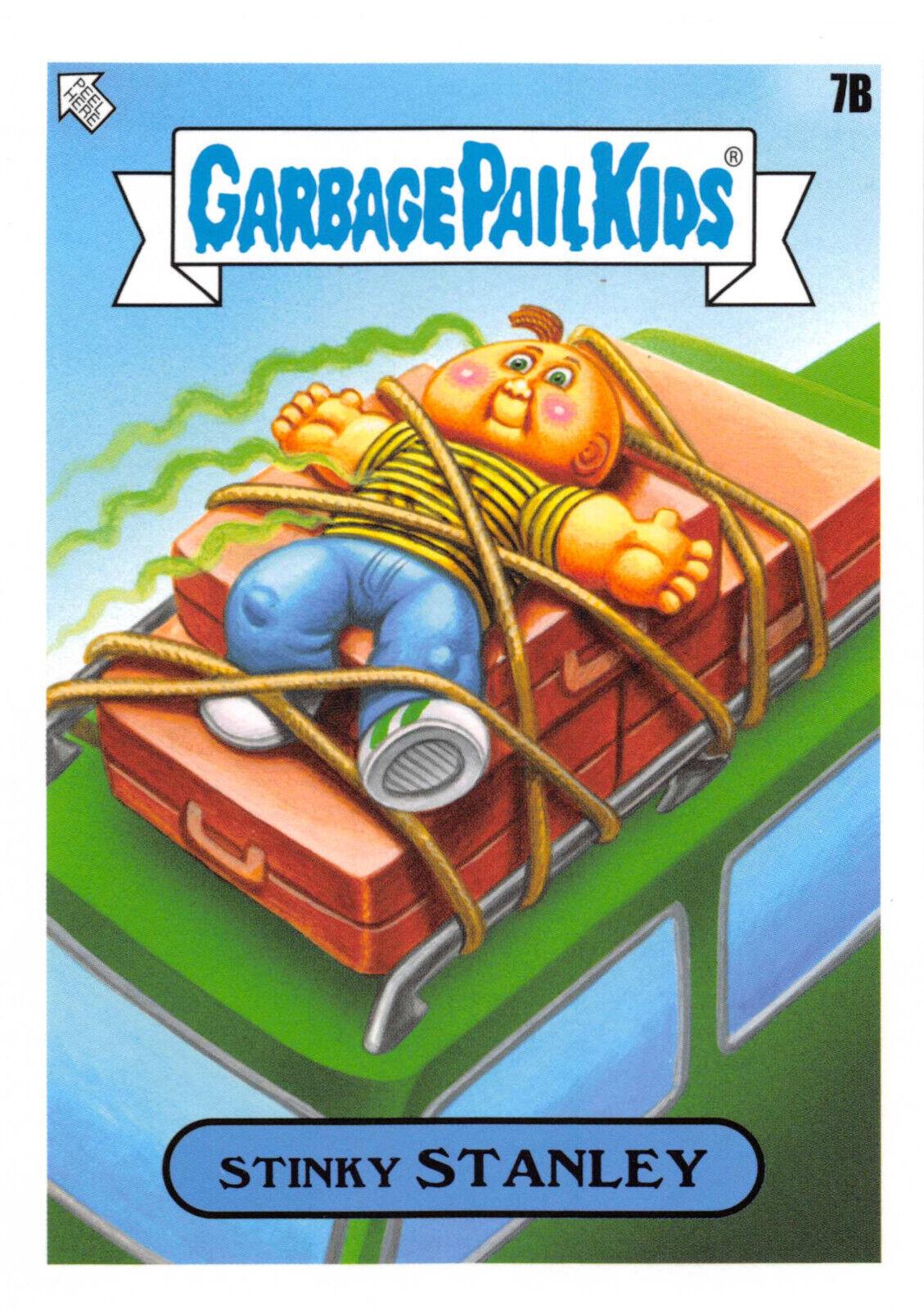 Stinky STANLEY #7b Prices | Garbage Pail Kids Go on Vacation | Garbage ...