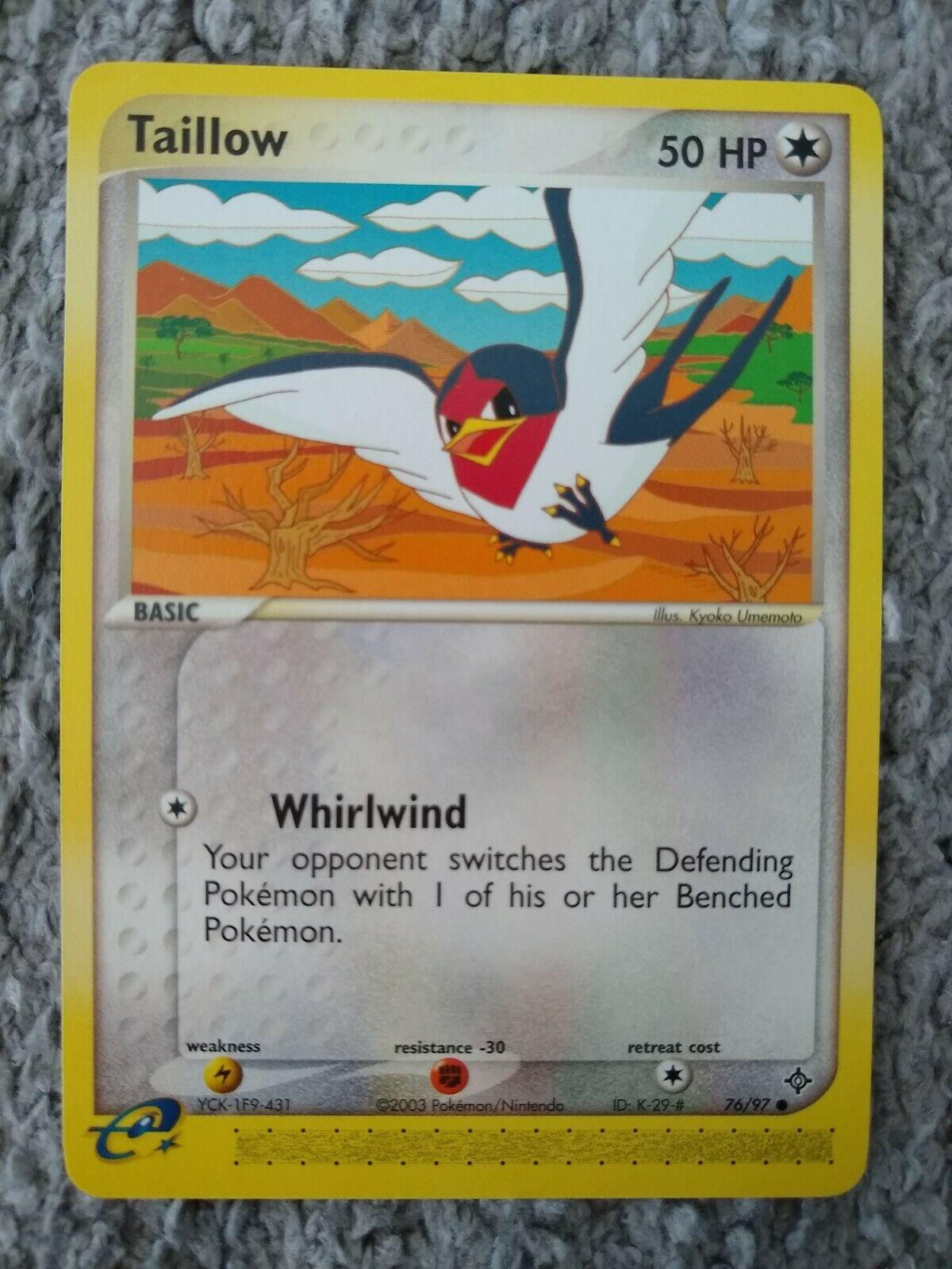 Taillow #76 Prices | Pokemon Dragon | Pokemon Cards