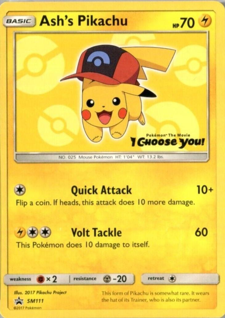 Ash's Pikachu #SM111 Prices | Pokemon Promo | Pokemon Cards
