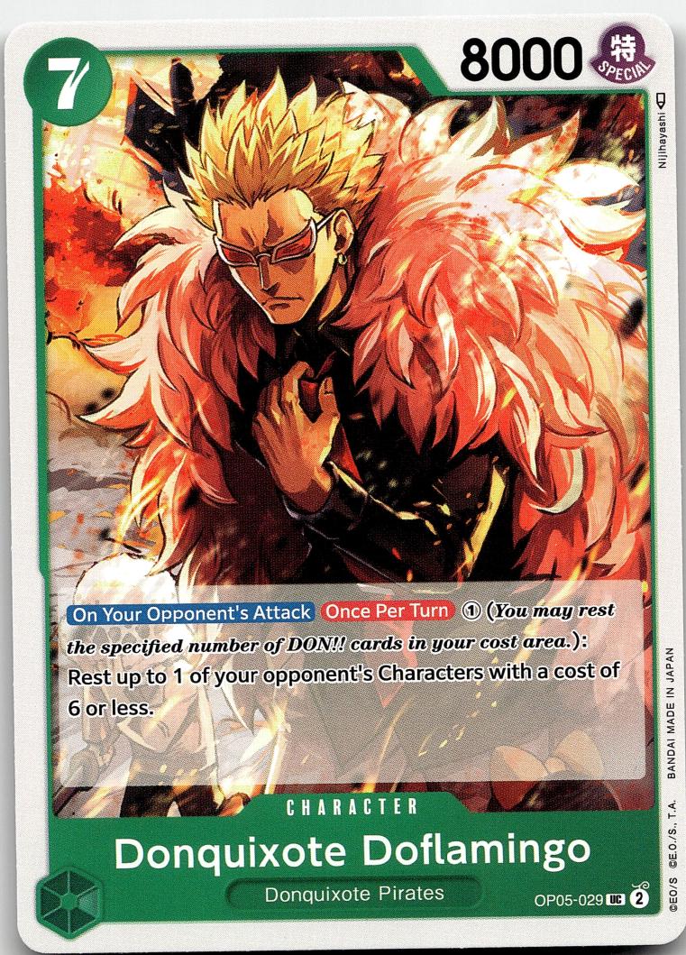 Donquixote Doflamingo OP05-029 Prices | One Piece Awakening of the New ...