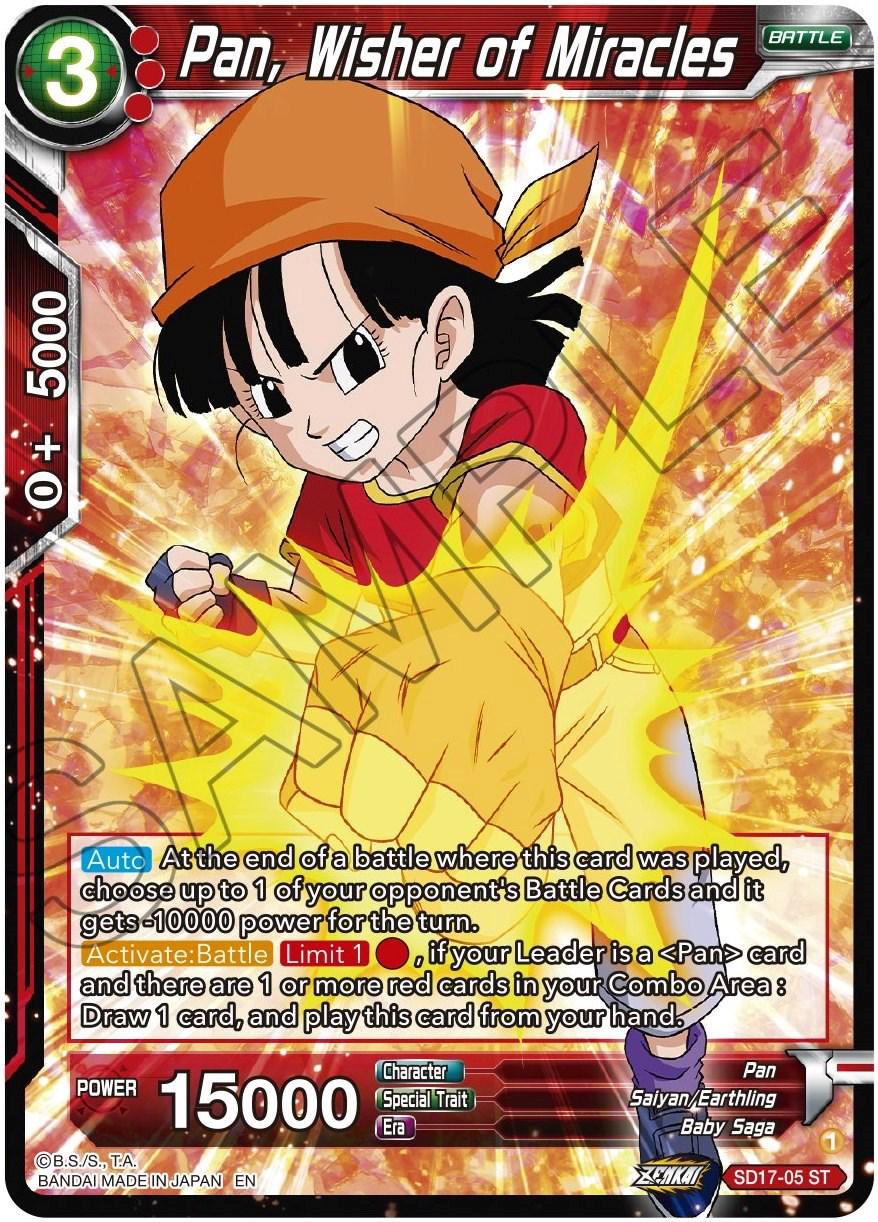 Pan, Wisher of Miracles SD17-05 Prices | Dragon Ball Super Dawn of the ...