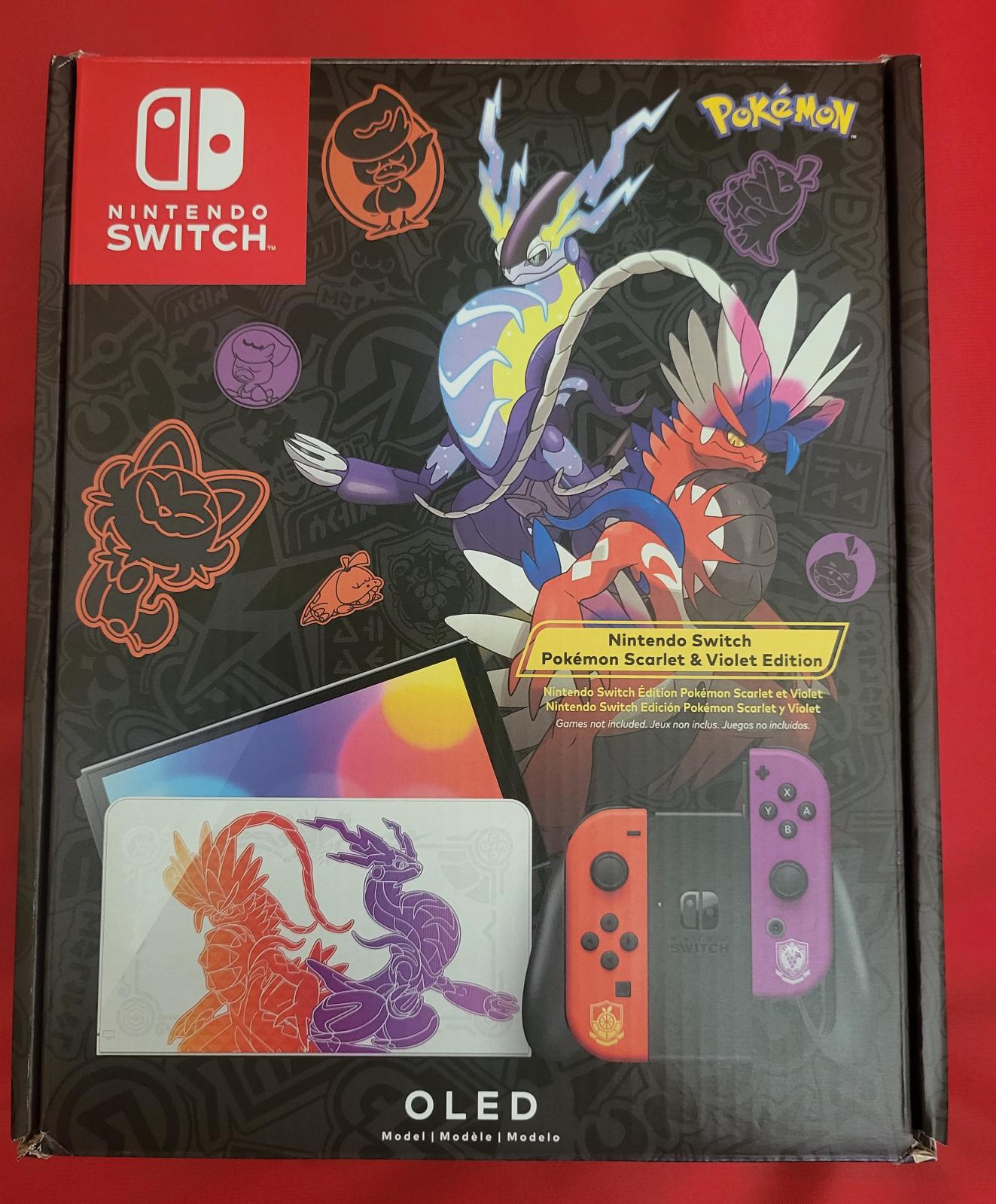 Nintendo Switch OLED [Pokemon Scarlet & Violet Edition] | Item, Box ...