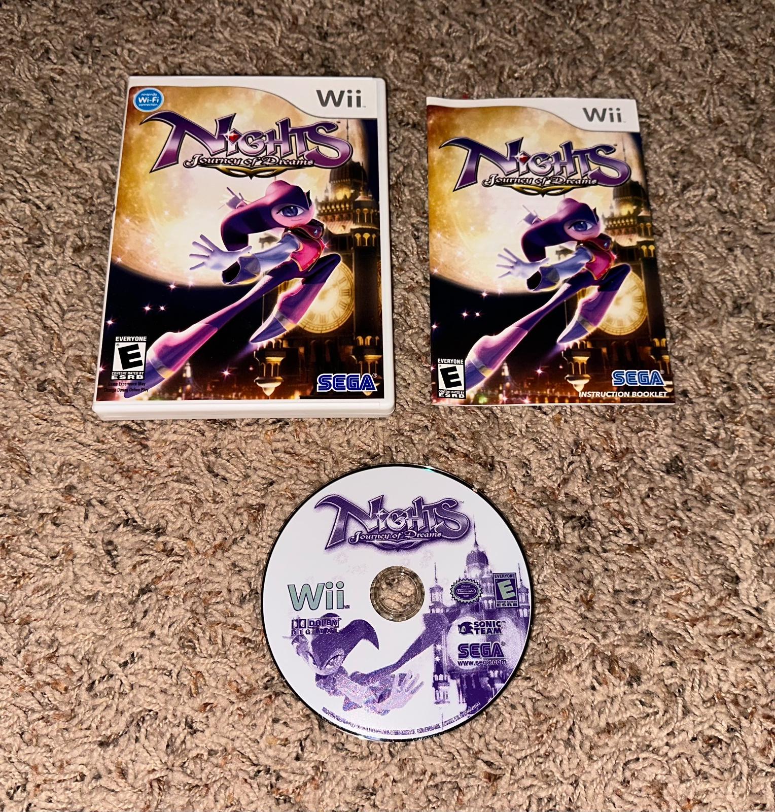 Nights Journey of Dreams | Item, Box, and Manual | Wii