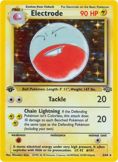 Electrode [1st Edition] | Graded 9 | Pokemon Jungle
