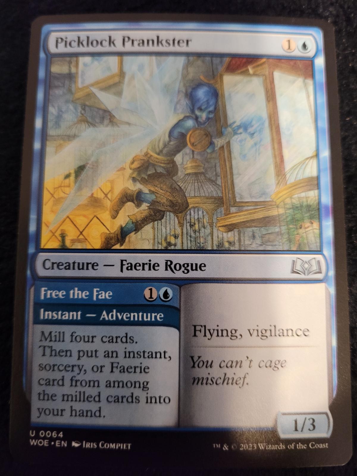 Picklock Prankster // Free the Fae #64 Prices | Magic Wilds of Eldraine ...