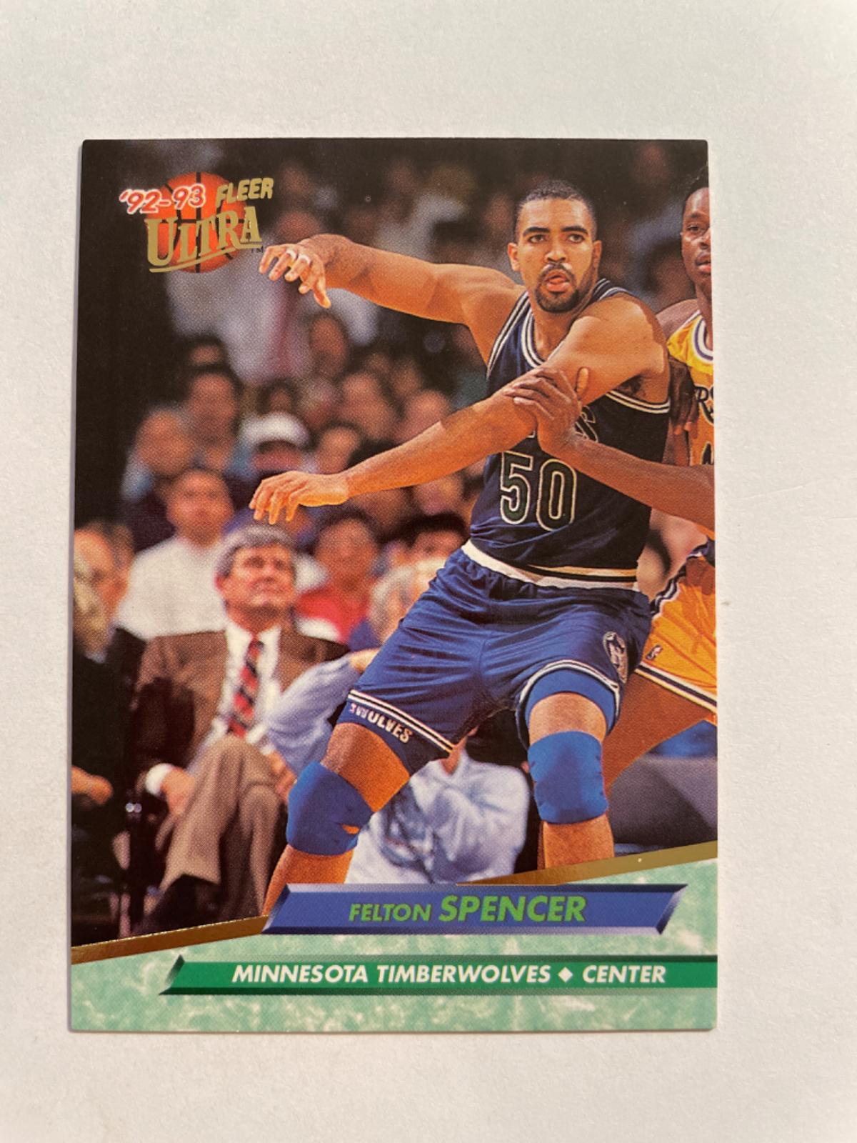Felton Spencer | Ungraded | 1992 Ultra