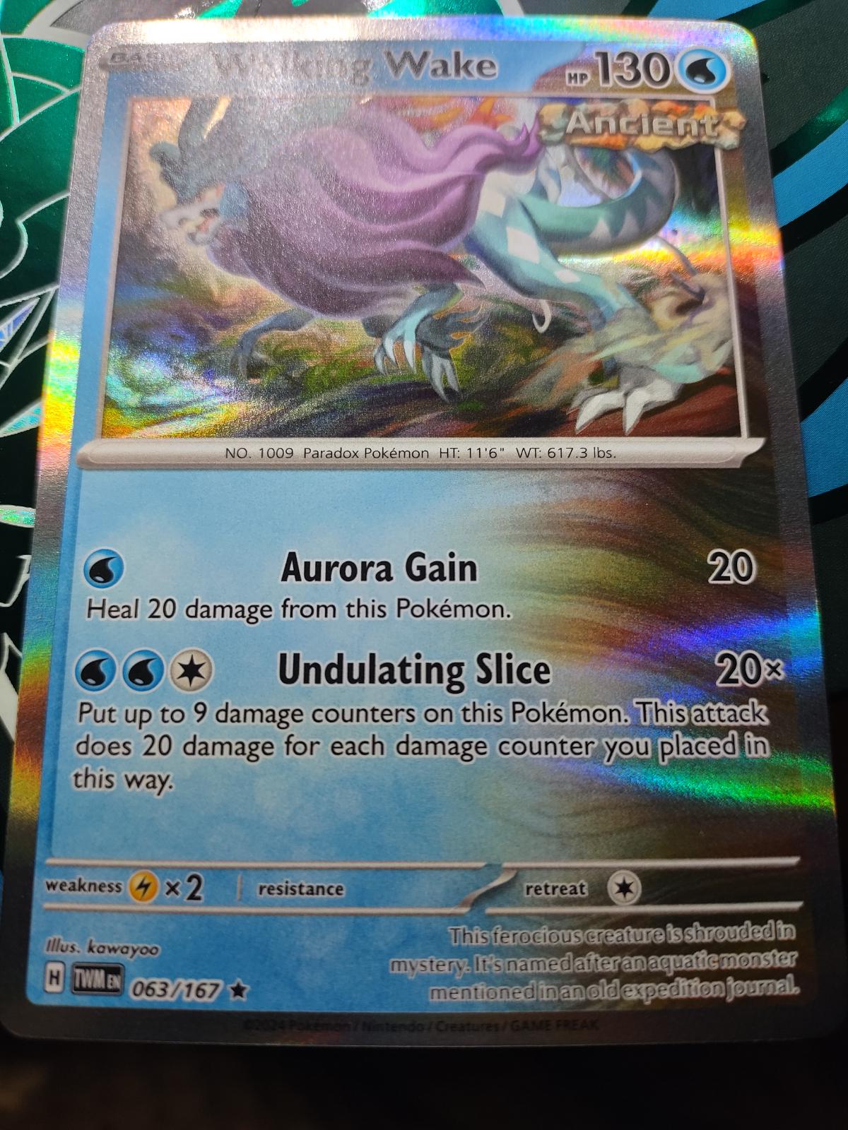 Walking Wake #63 Prices | Pokemon Twilight Masquerade | Pokemon Cards