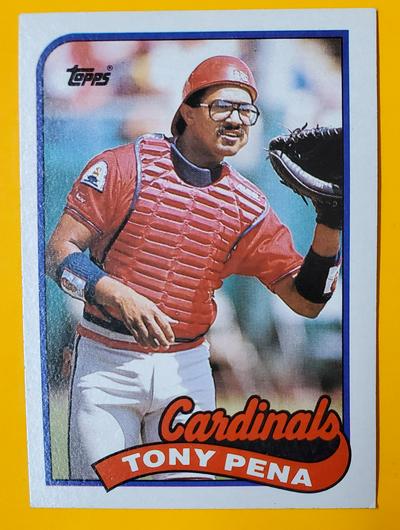 Tony Pena | Ungraded | 1989 Topps Tiffany