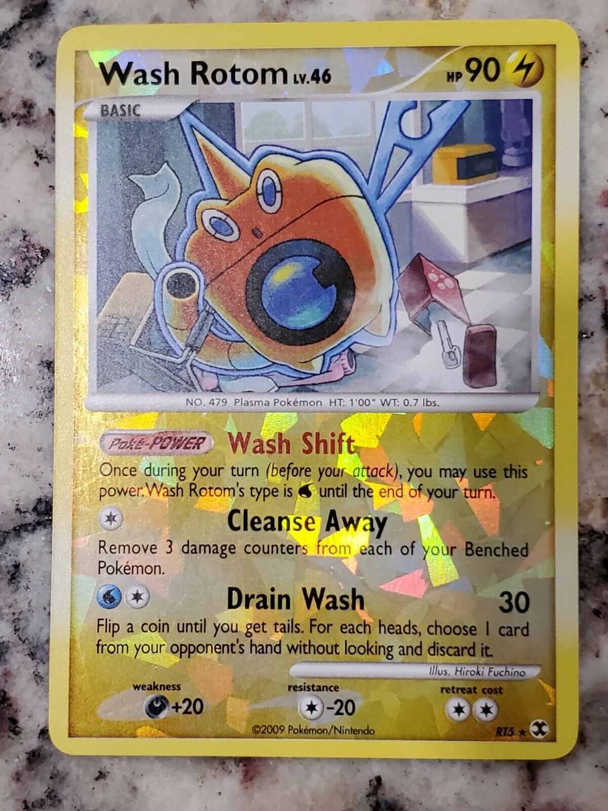 Wash Rotom #RT5 Prices | Pokemon Rising Rivals | Pokemon Cards