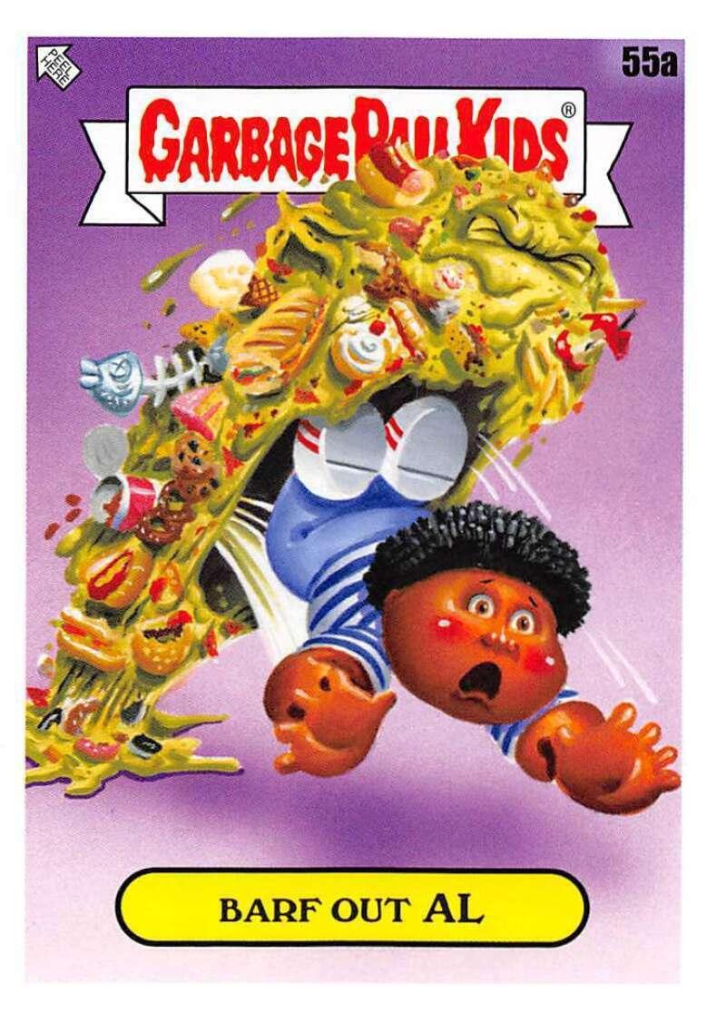 Barf Out AL #55a Prices | Garbage Pail Kids Food Fight | GPK Cards