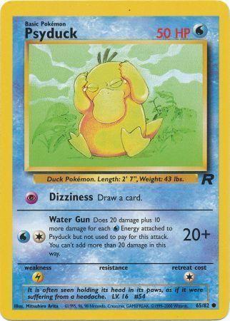 Psyduck #65 Prices | Pokemon Team Rocket | Pokemon Cards
