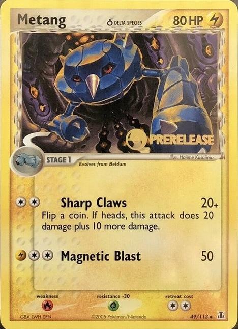 Metang [Prerelease] #49 Prices | Pokemon Delta Species | Pokemon Cards
