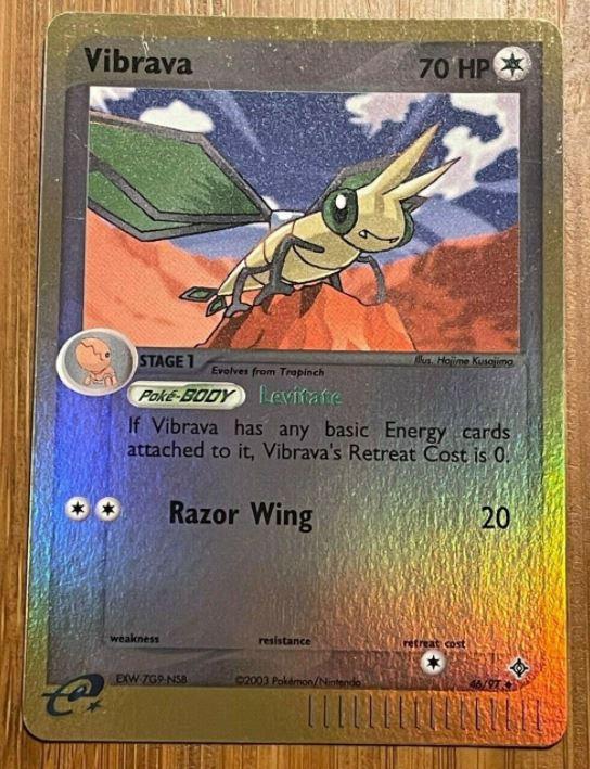 Vibrava [Reverse Holo] #46 Prices | Pokemon Dragon | Pokemon Cards