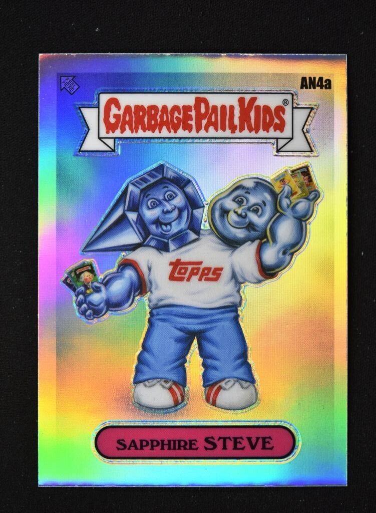 SAPPHIRE STEVE [Refractor] #AN4a Prices | 2021 Garbage Pail Kids Chrome ...