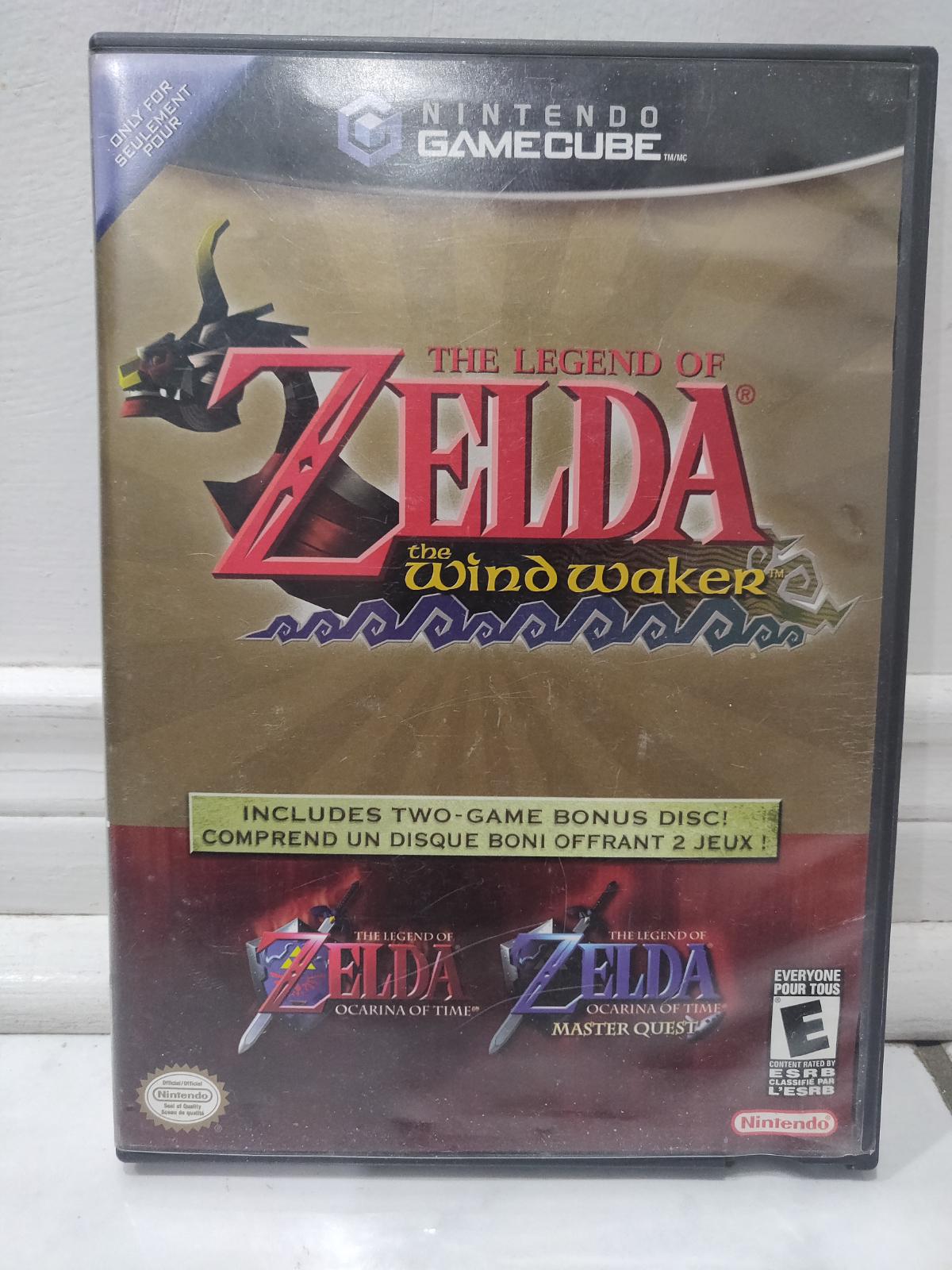 Zelda Wind Waker & Ocarina Master Quest | Item, Box, and Manual | Gamecube