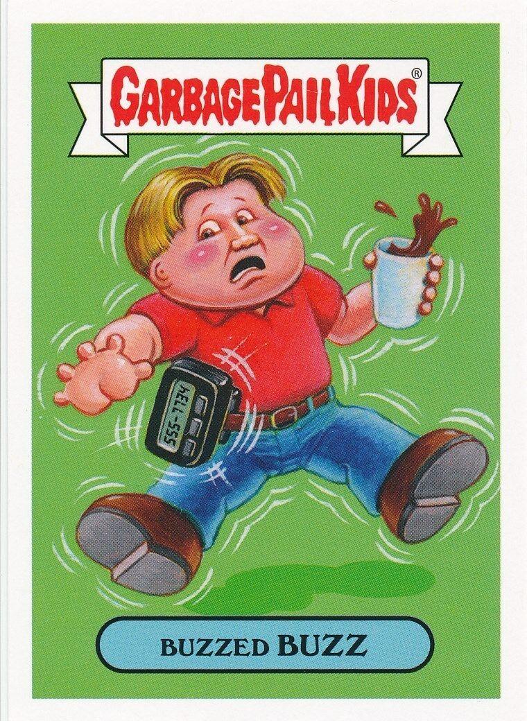 Buzzed BUZZ #1b Prices | Garbage Pail Kids We Hate the 90s | Garbage ...