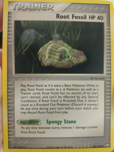 Root Fossil | Ungraded | Pokemon Power Keepers