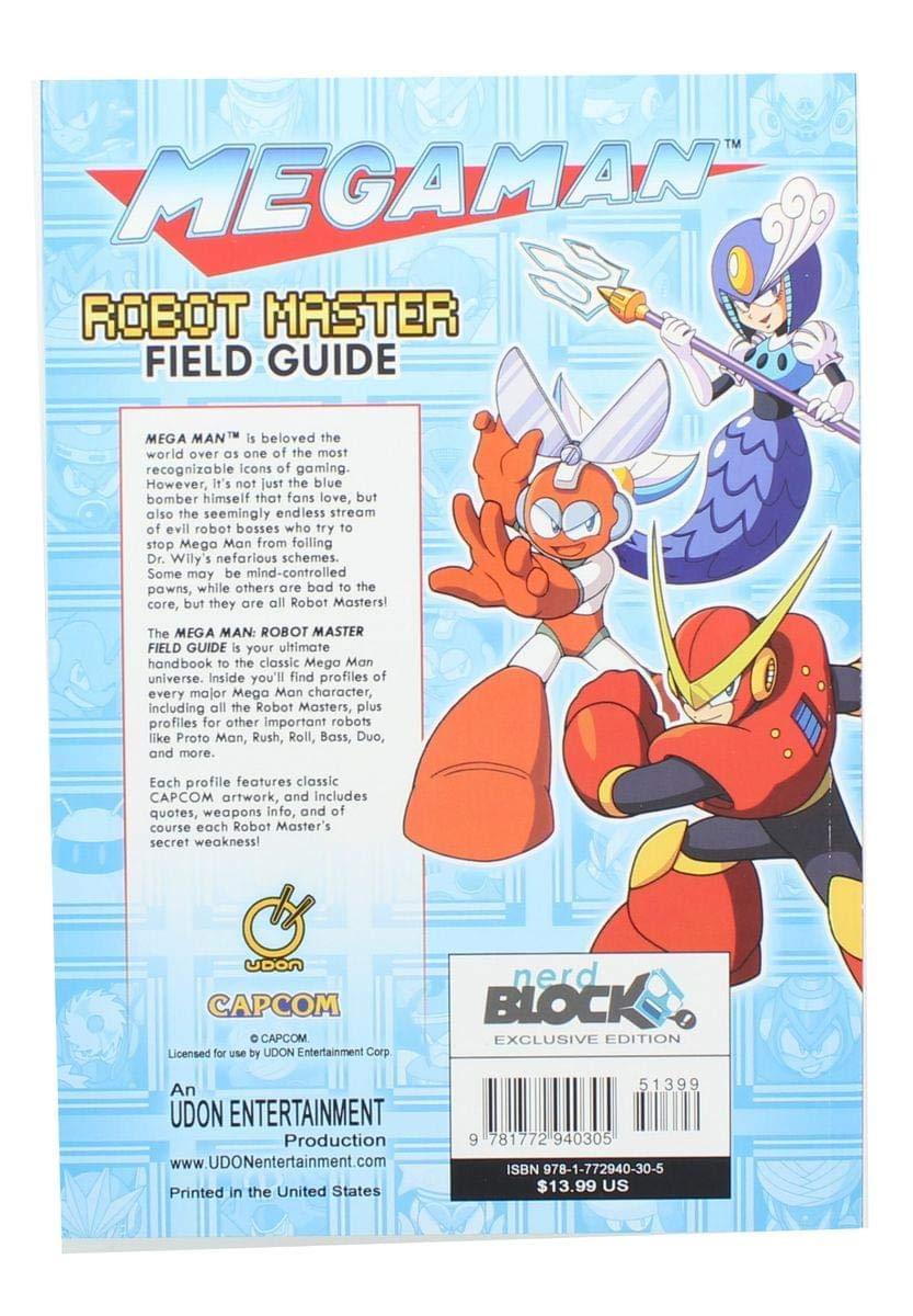 Mega Man - Robot Master Field Guide [Nerd Block Exclusive Edition ...