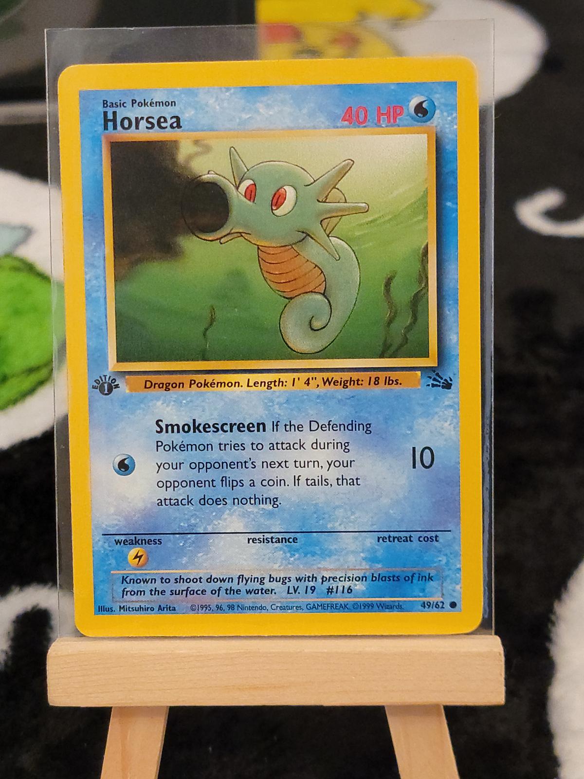 Horsea [1st Edition] | Ungraded | Pokemon Fossil