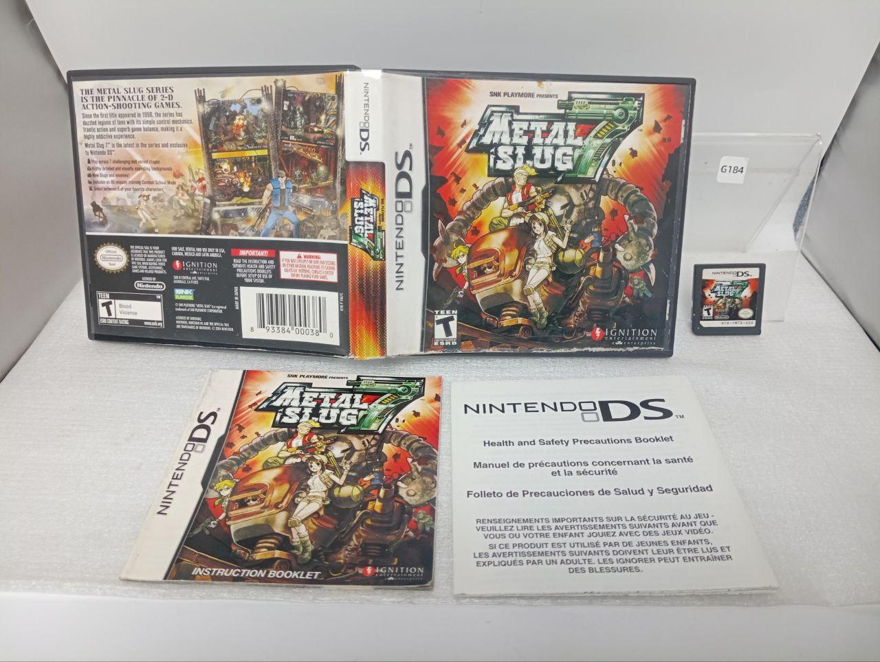 Metal Slug 7 | Item, Box, and Manual | Nintendo DS