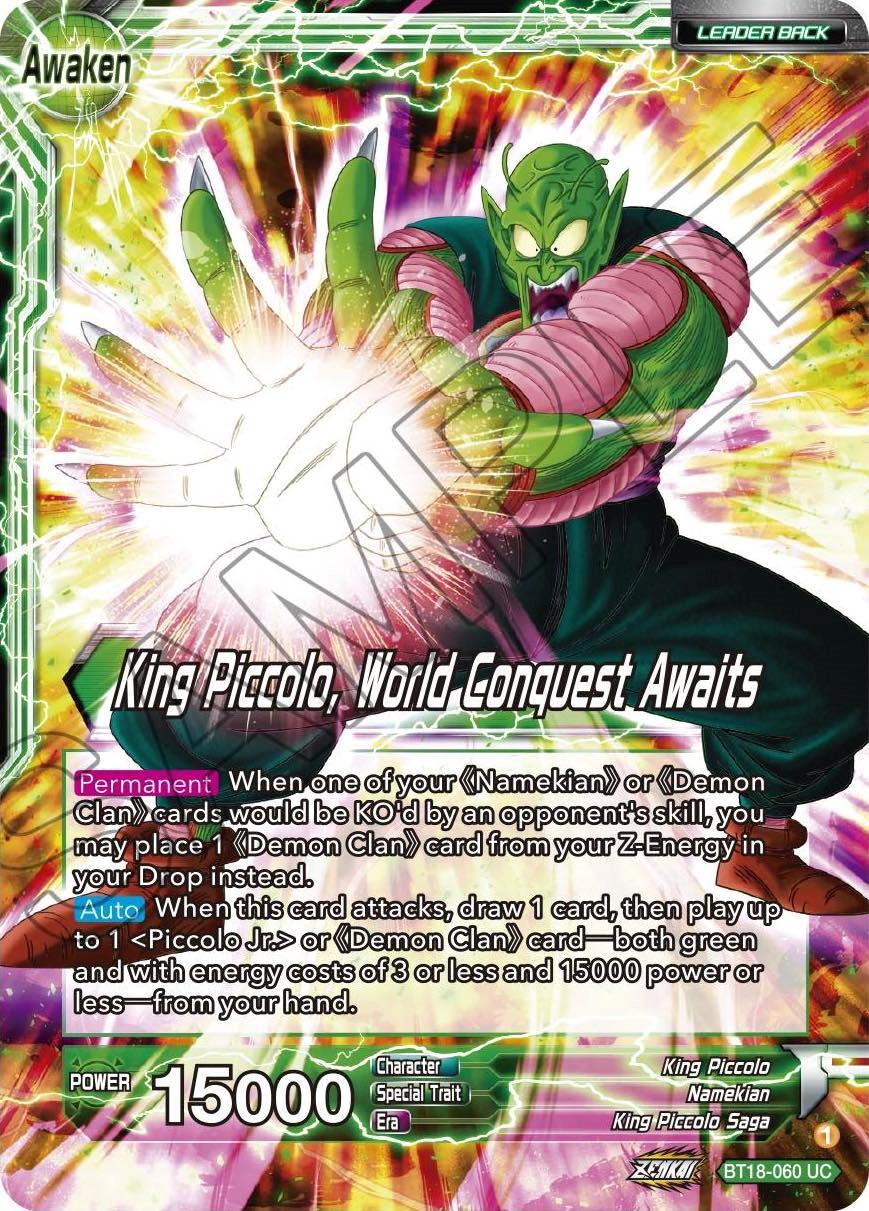 King Piccolo // King Piccolo, World Conquest Awaits BT18-060 Preise ...