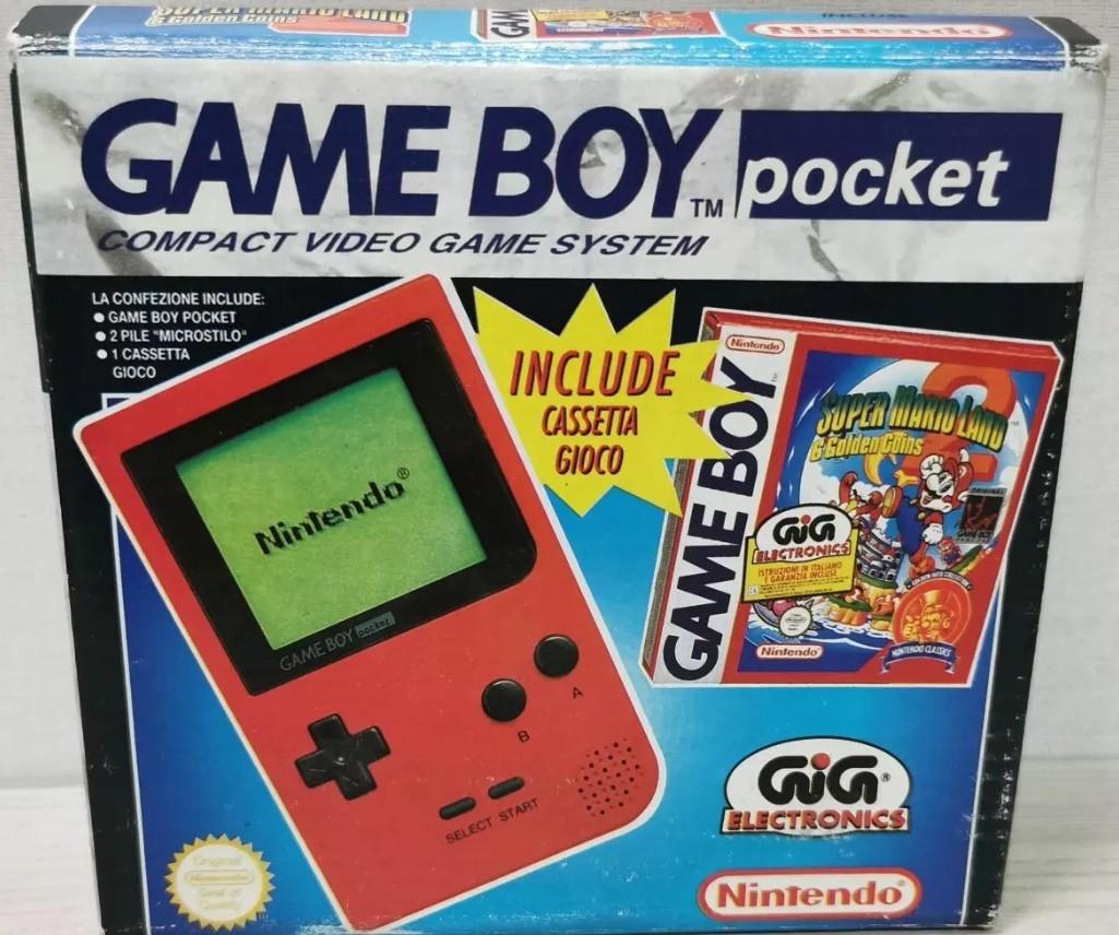 Gameboy Pocket Red [Super Mario Land 2 Bundle] Prices PAL GameBoy ...