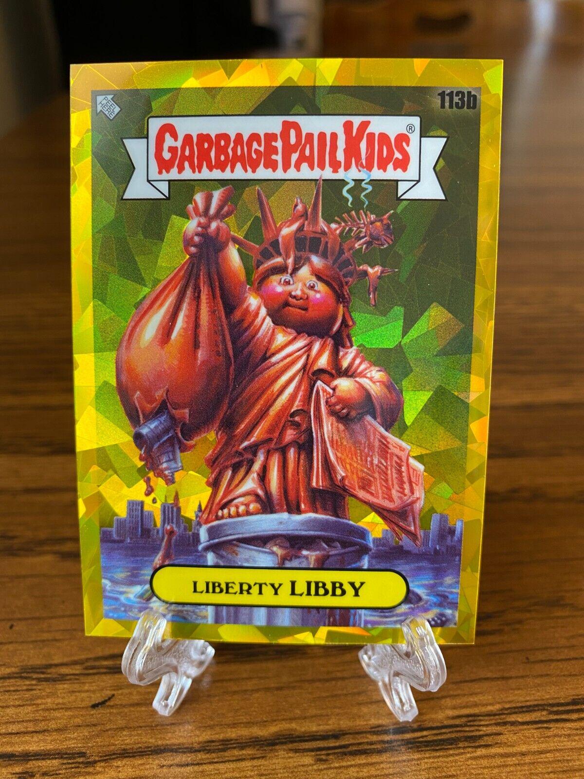 Liberty LIBBY [Yellow] #113b Prices | Garbage Pail Kids 2021 Sapphire | Garbage Pail Cards