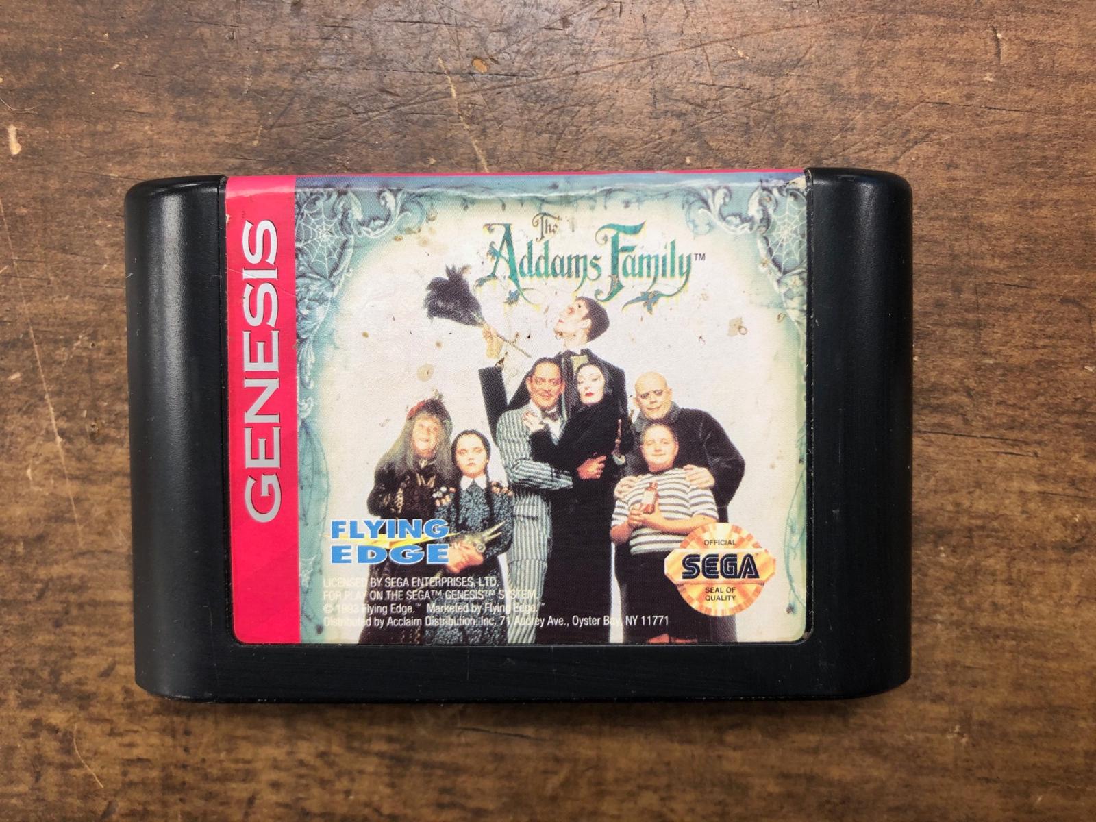 The Addams Family | Item only | Sega Genesis