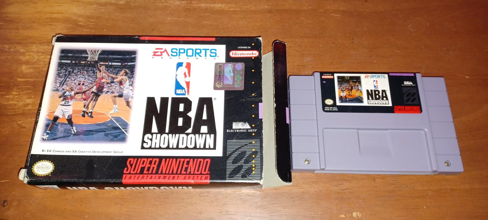 NBA Showdown | Item and Box only | Super Nintendo