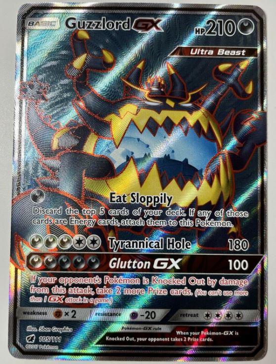 Guzzlord GX #105 Prices | Pokemon Crimson Invasion | Pokemon Cards