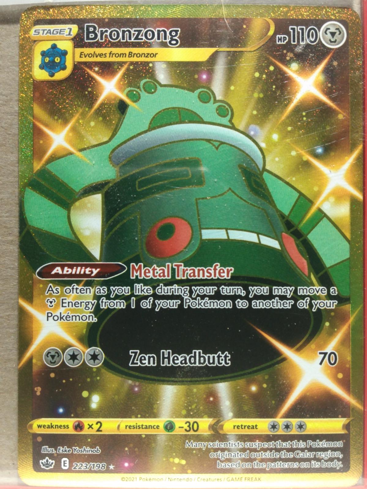 Bronzong #223 Prices | Pokemon Chilling Reign | Pokemon Cards
