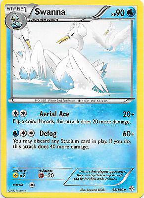 Swanna #43 Prices | Pokemon Boundaries Crossed | Pokemon Cards