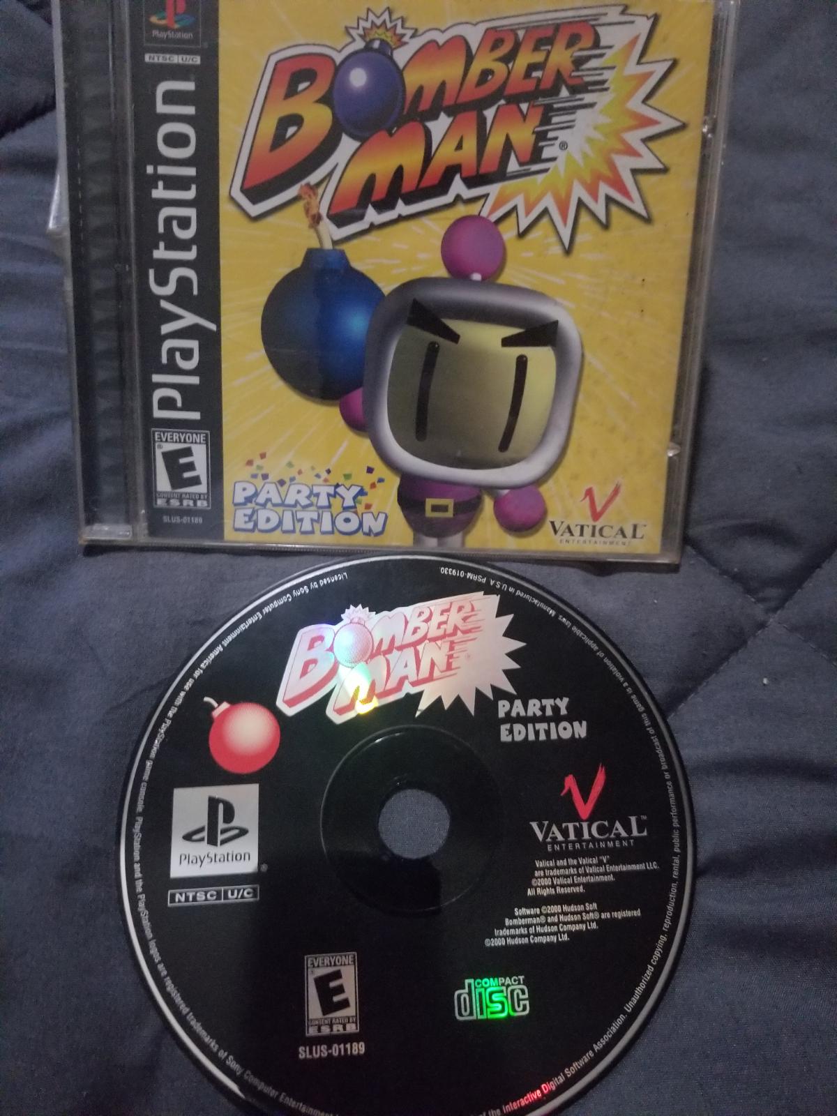 Bomberman Party Edition | Item, Box, and Manual | Playstation