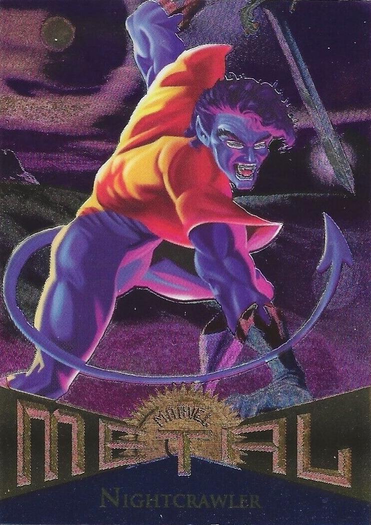 Nightcrawler #108 Prices | Marvel 1995 Metal | Marvel Cards